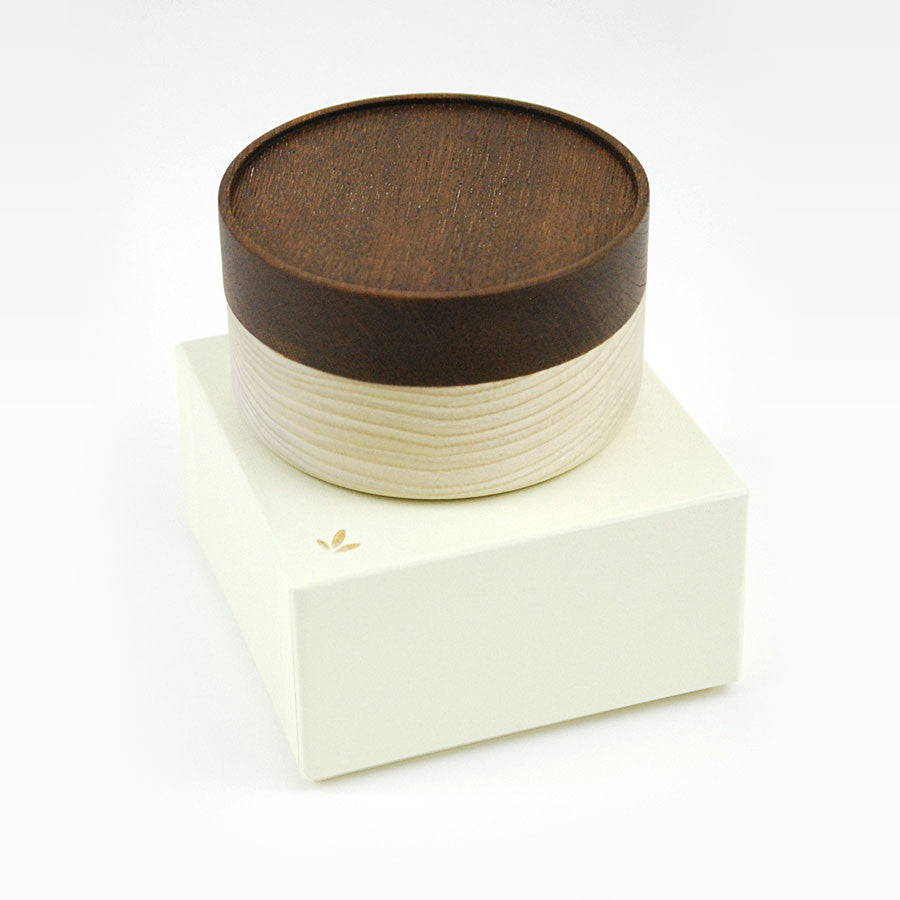 Hako wood container - Soji Collection - Small Brown – MONOSQUARE